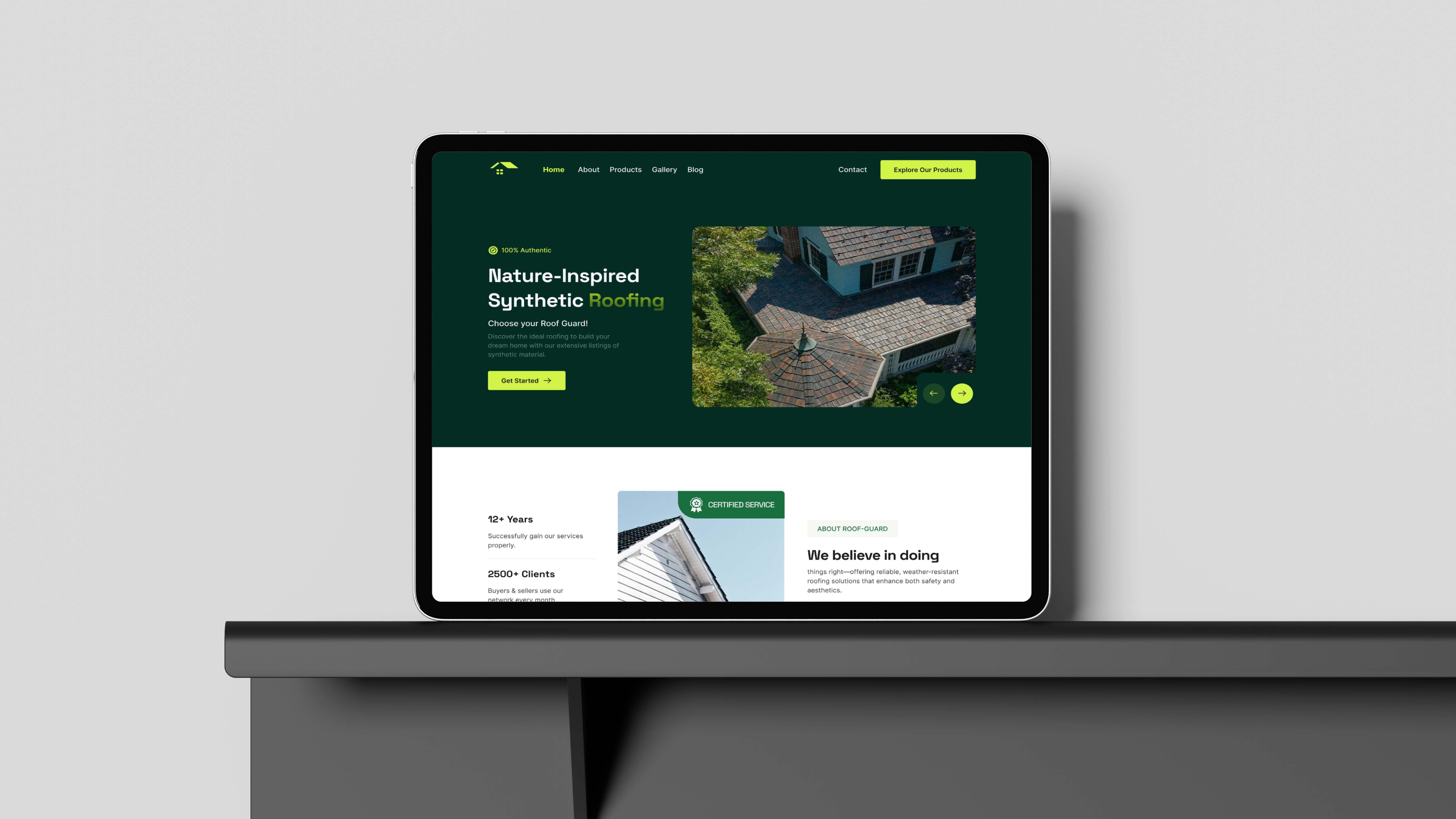 Roof Guard – Roofing Services by Al Helal Jehad on Dribbble