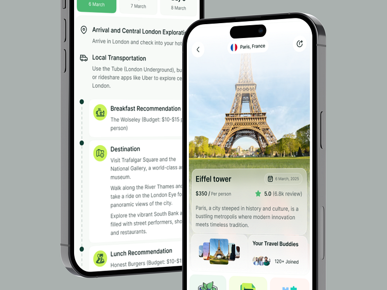 Ai Trip App Design by Oyasim Ahmed on Dribbble