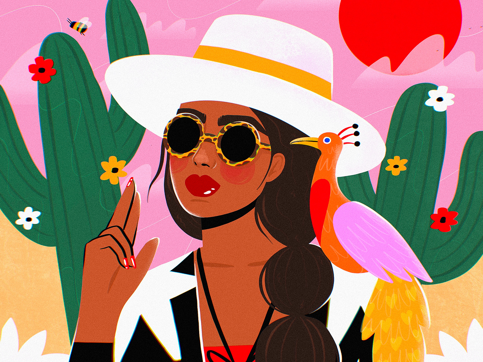 Pop Cowgirl By The Clara Tones On Dribbble