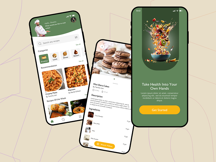 Food Delivery Mobile App UI/UX Design🍟 by Glasier Inc.⭐ on Dribbble