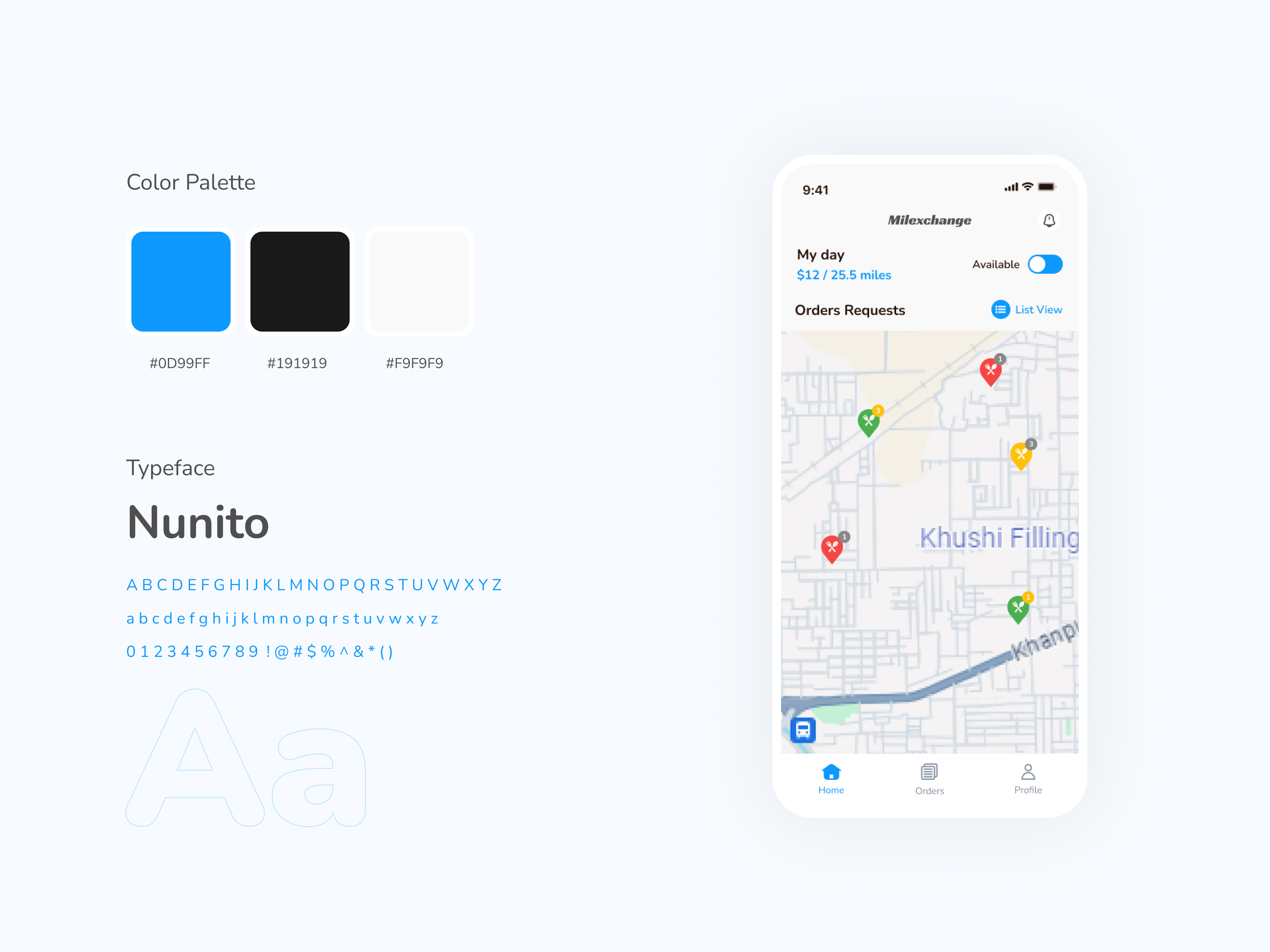 Food Delivery Rider Mobile App by Wassi Ahsan on Dribbble