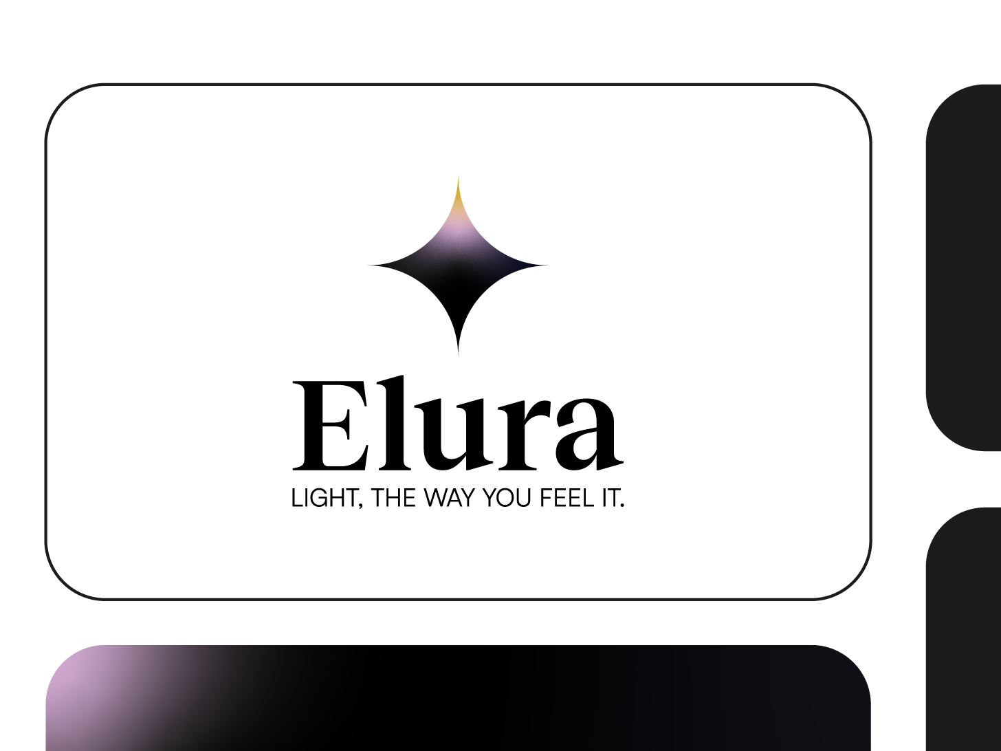 Elura — Lighting, the Way You Feel It by Vikash Yadav on Dribbble
