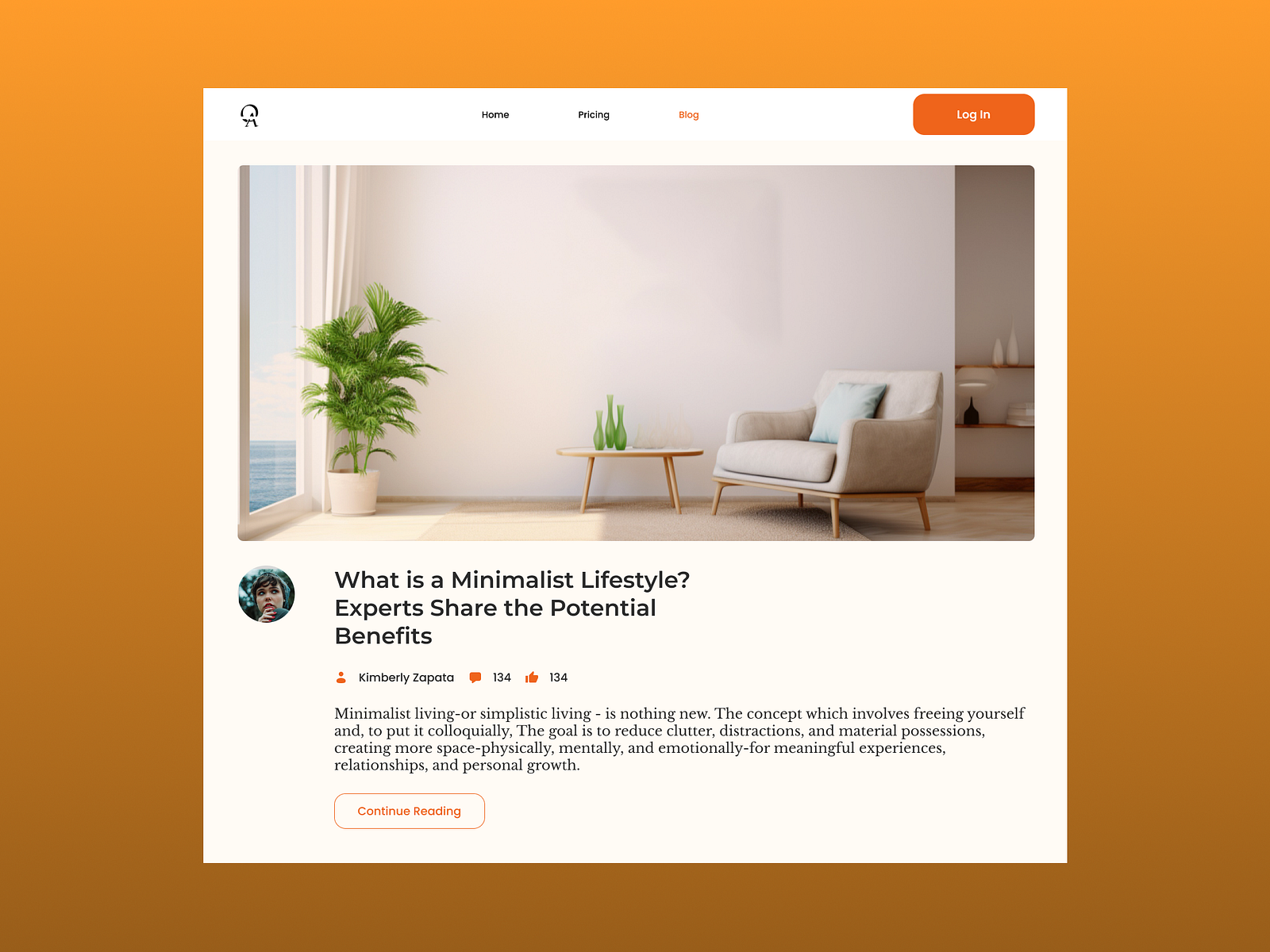 Blog Post UI Design by onyinyechi alikor on Dribbble