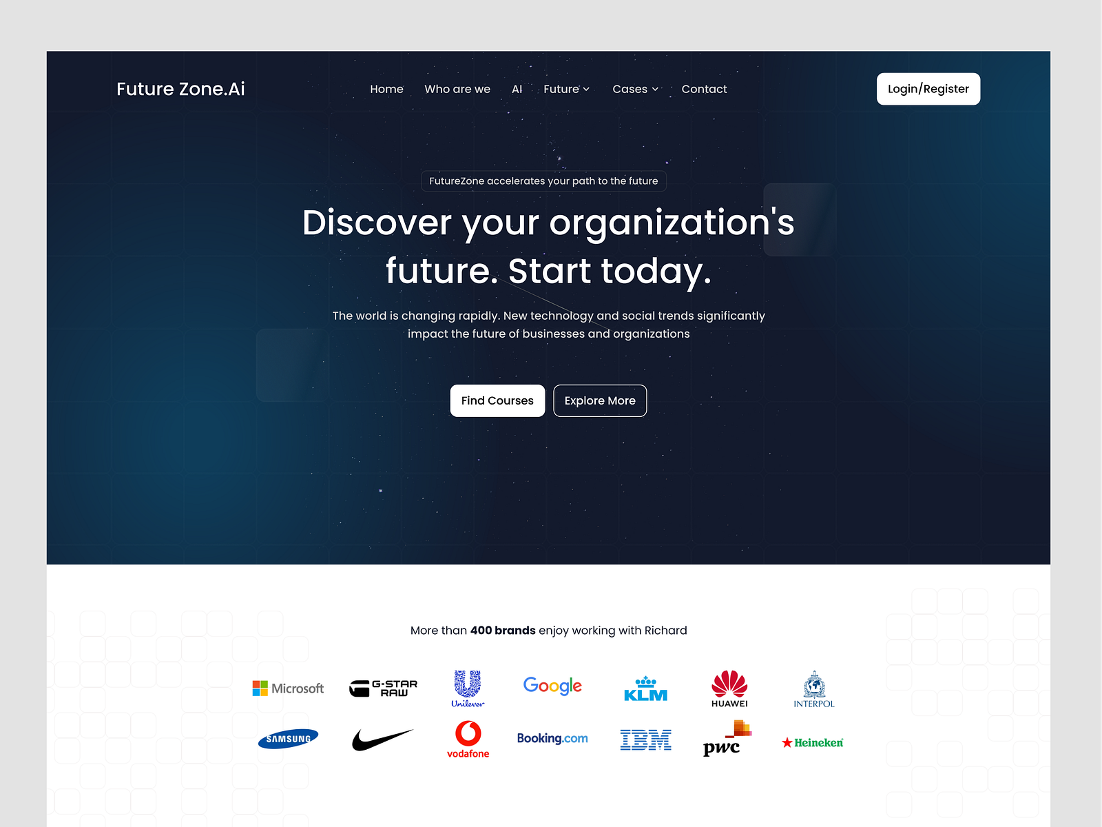 Modern AI-Driven Landing Page Design by Sohan Talukder on Dribbble