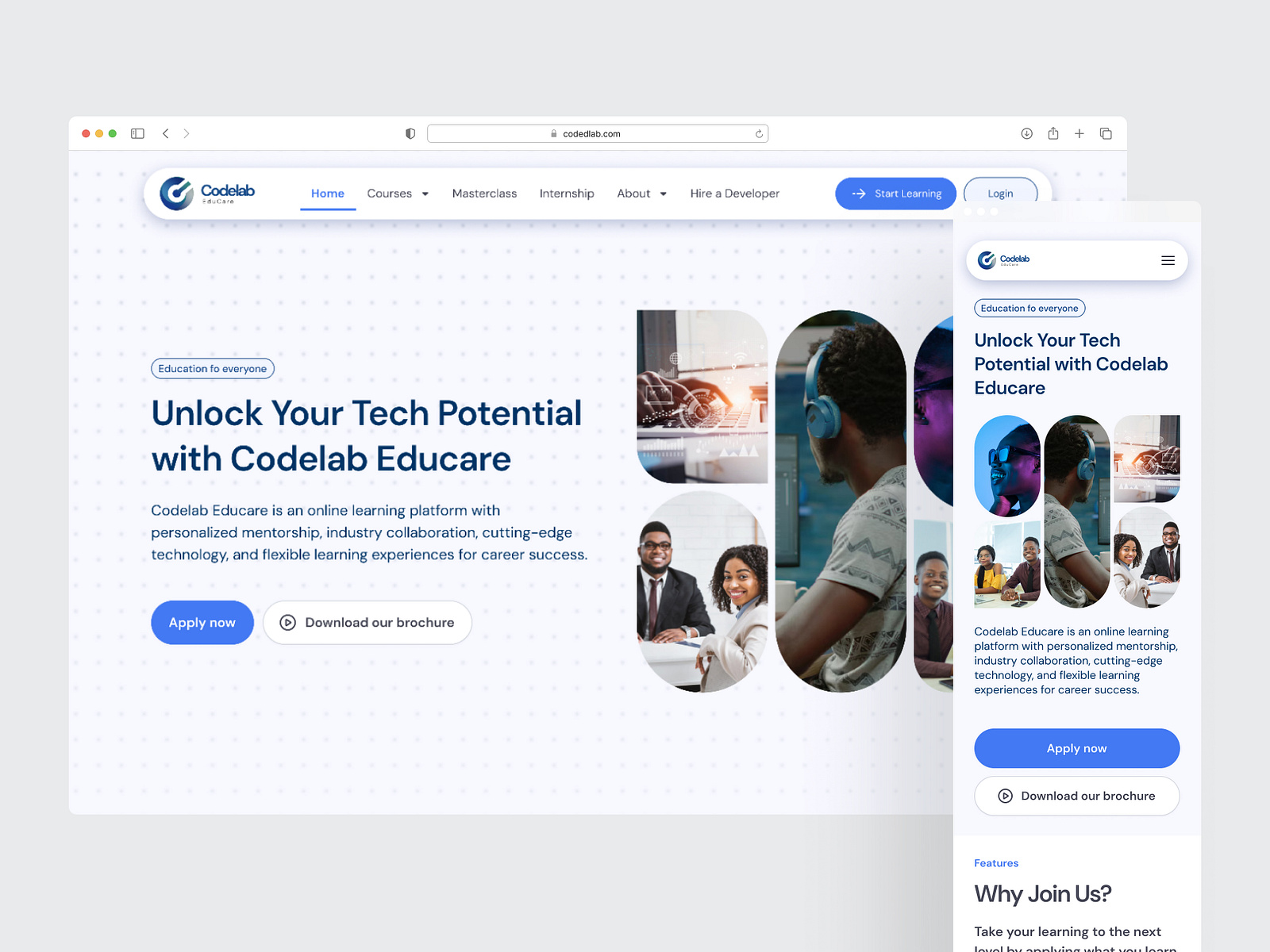 Web Hero Section Design by Damilola on Dribbble