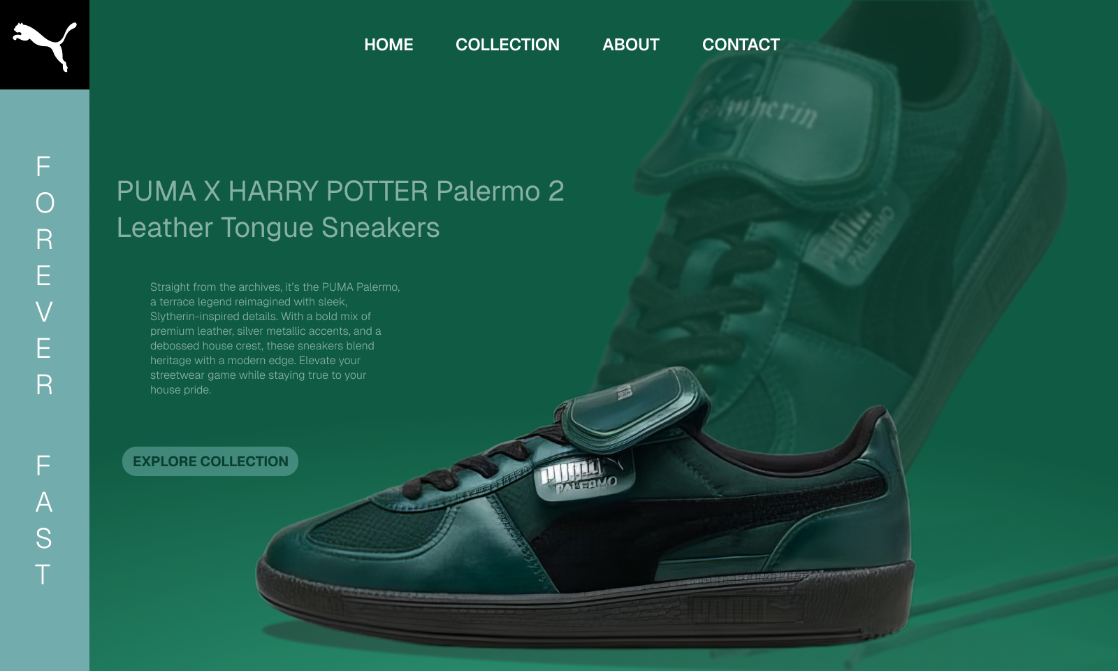 Puma Shoes Website Design by Mohammed Farhan Khan on Dribbble