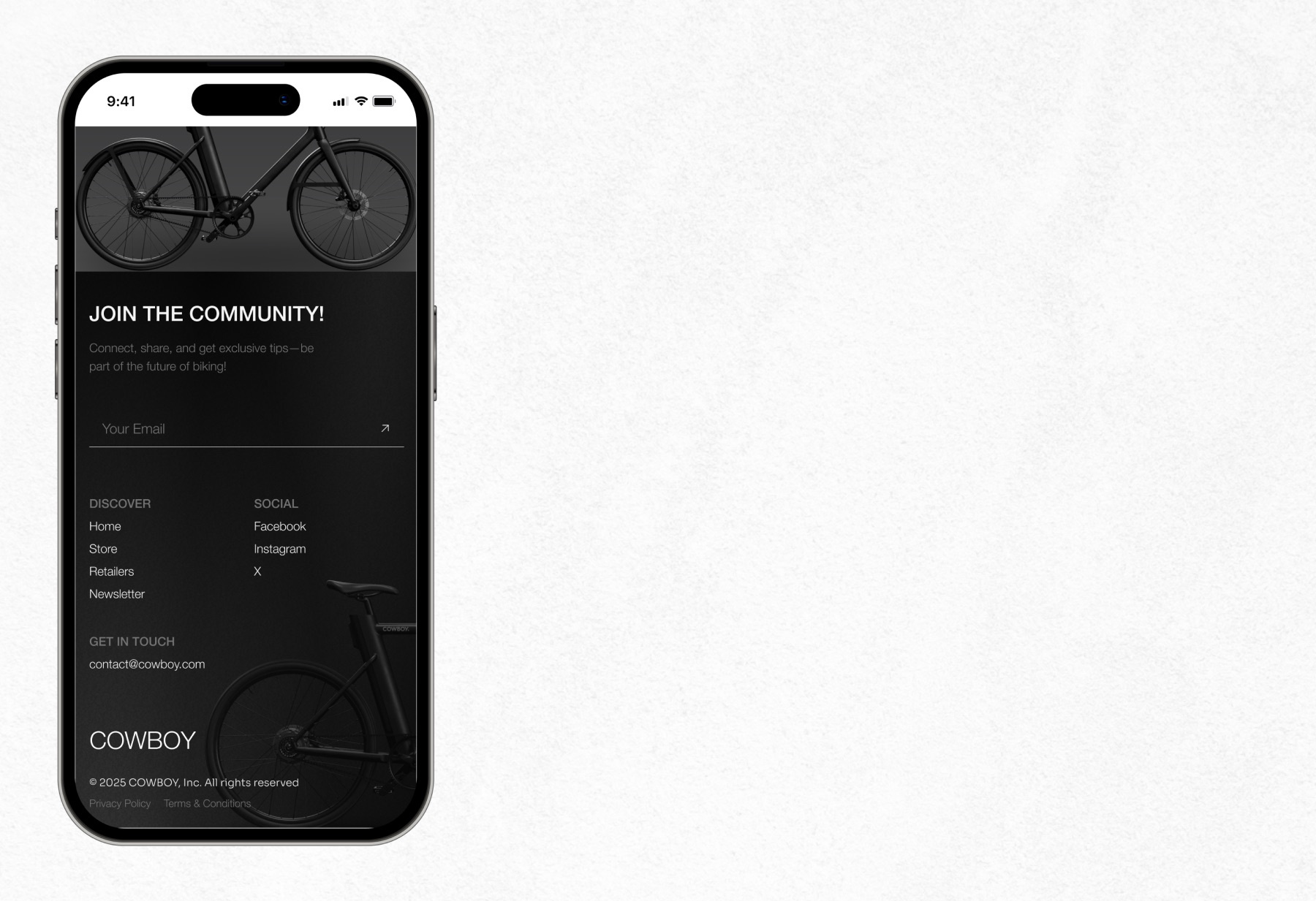 Cowboy Timeless Luxury Bike E-Commerce Responsive Website Design by LAIN UI/UX for LAIN DESIGN ...