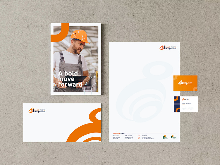 Vanderkamp The Dutch Water Engineers - Identity Design by Bart Linders ...