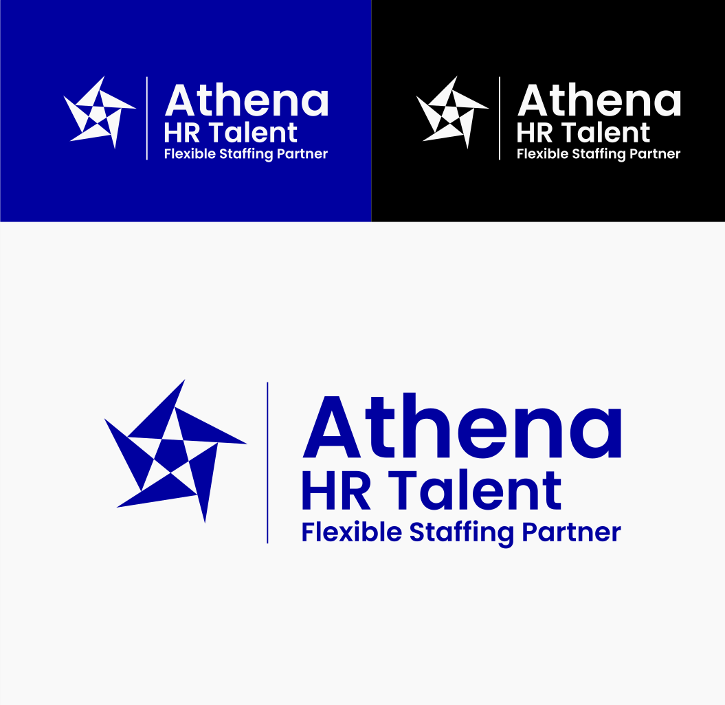 Athena HR Talent Logo Design by Craftnetic on Dribbble