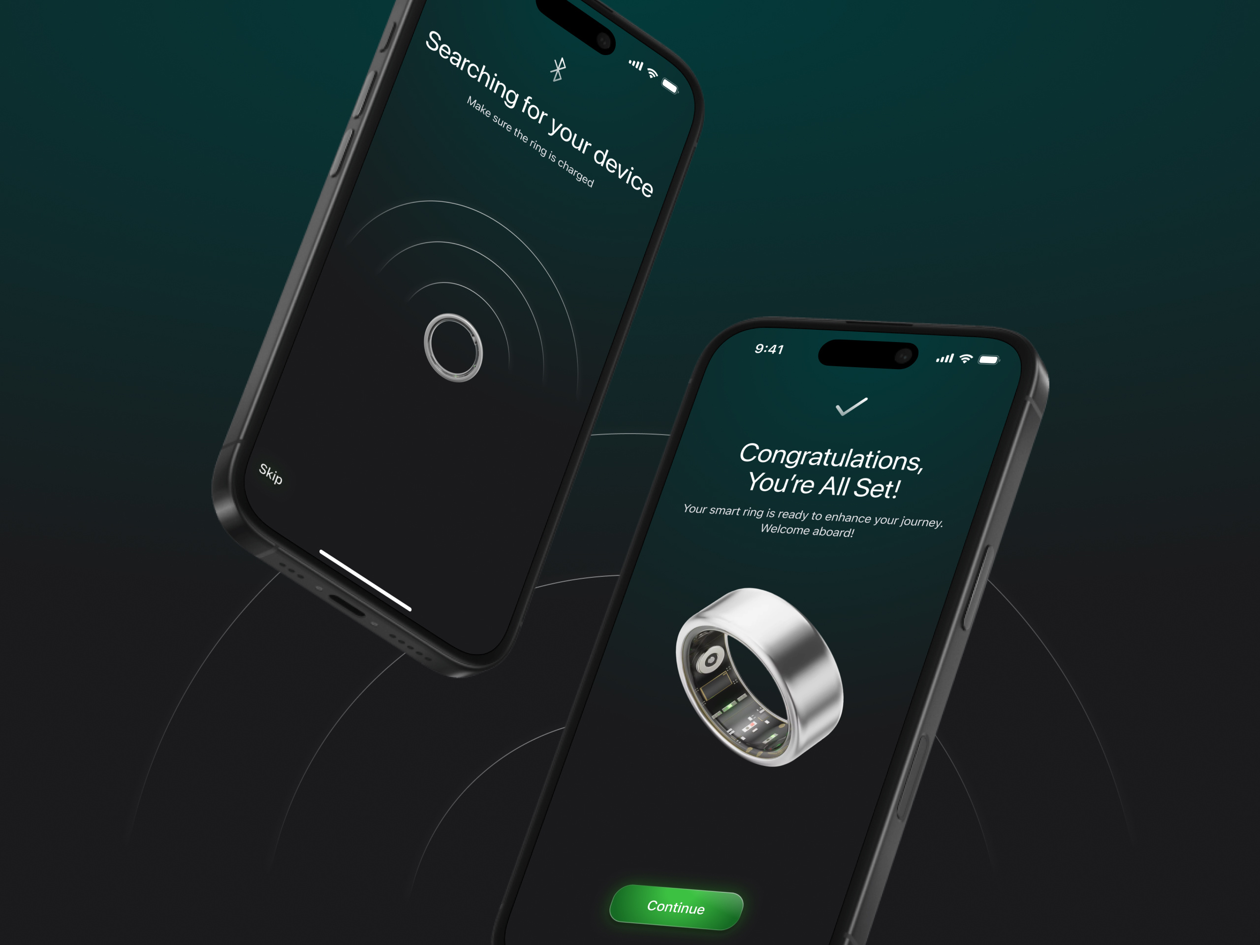 Smart Ring Mobile App Design for Health Tracking by Mateusz Szymkowicz ...
