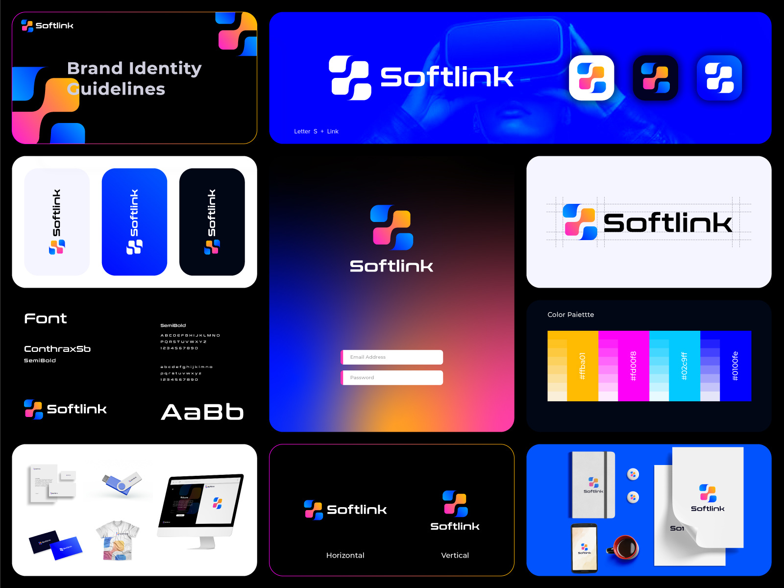 Softlink Logo by MD Jahirul Hauq Jony on Dribbble