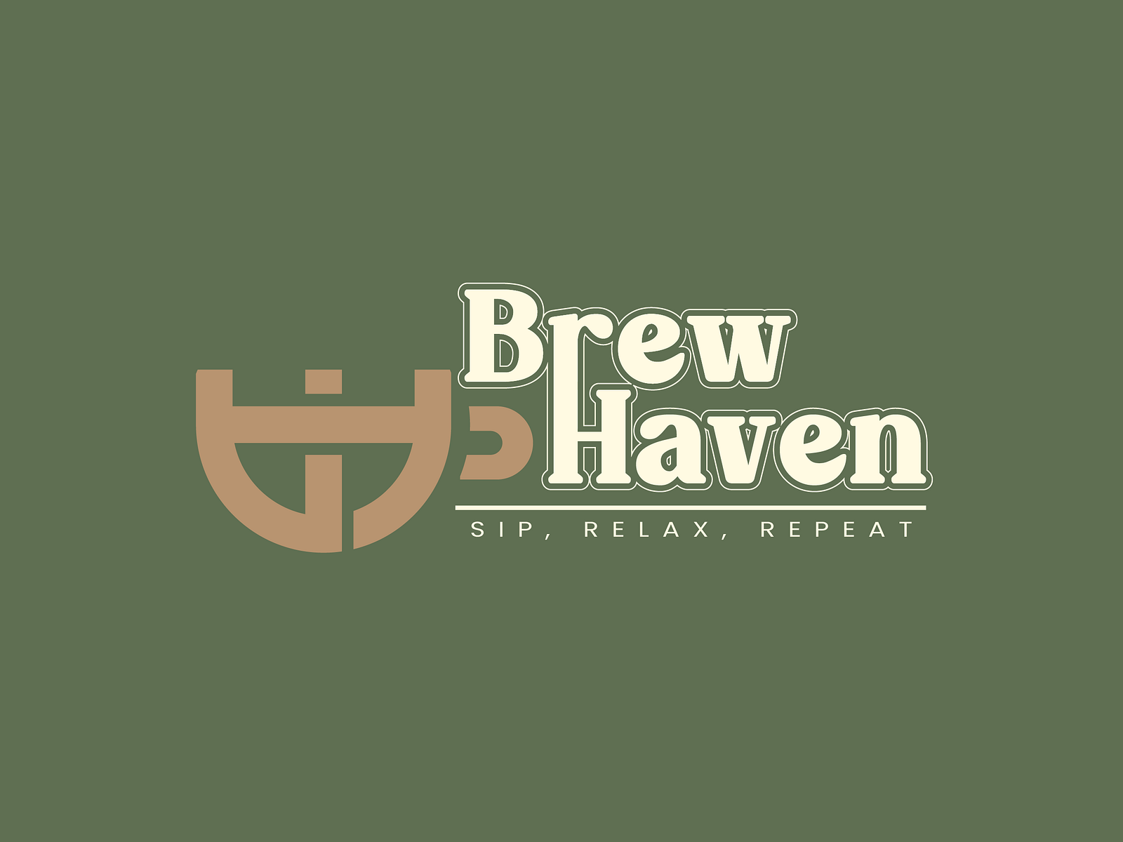 Coffee Shop Logo - Brew Haven by zicotive on Dribbble