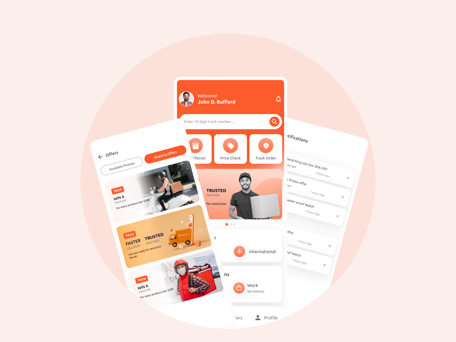 Trox- The Ultimate Logistics & Delivery Solution by Asiq M. for Netro Systems on Dribbble