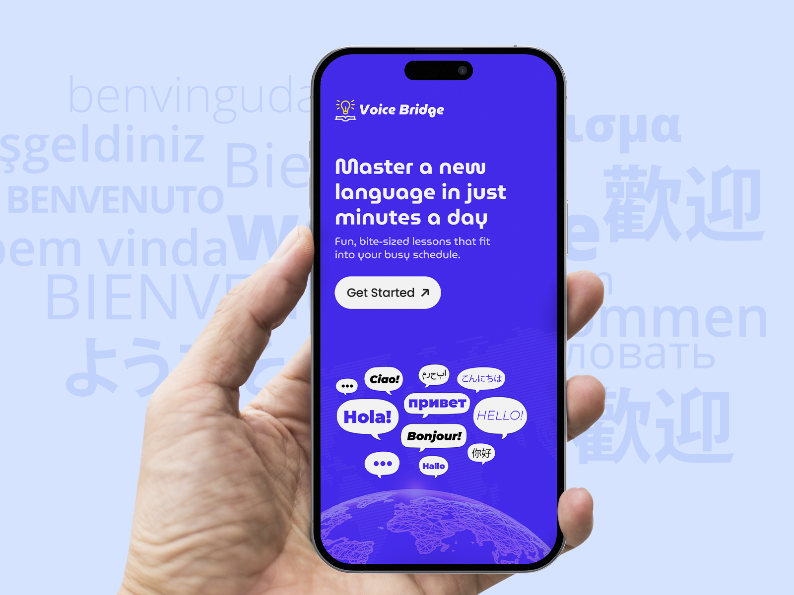 Language Learning App UI Design by Excellent Webworld on Dribbble