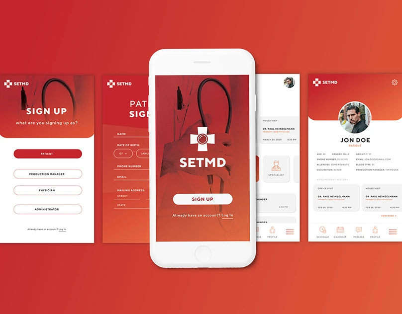 SetMD App Design by Lina Marsh on Dribbble