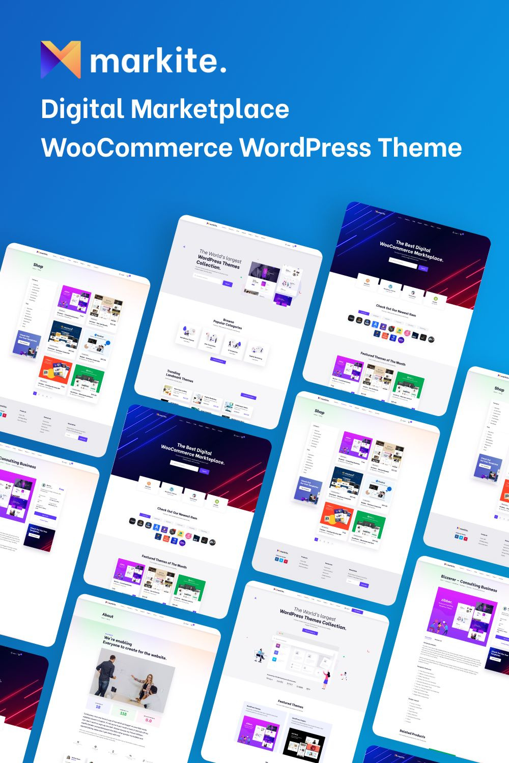 Markite – Digital Marketplace WooCommerce WordPress Theme by ThemePure ...