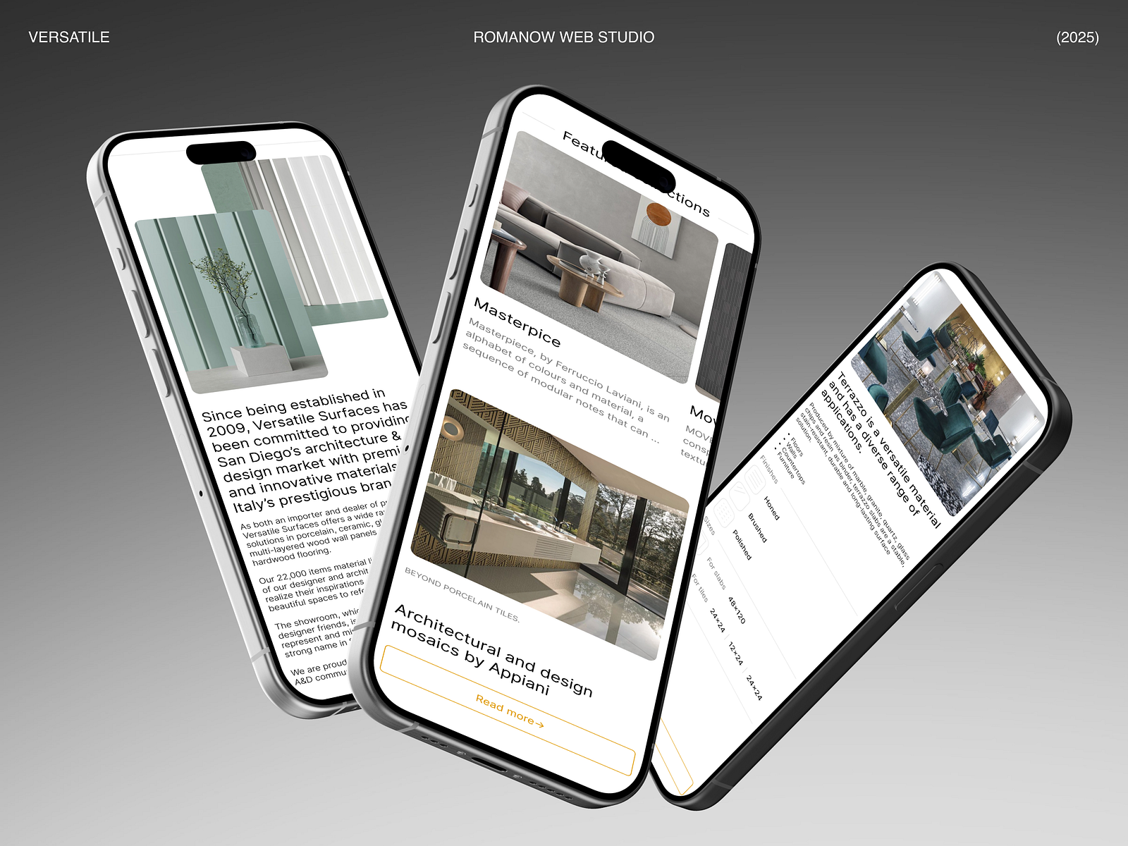 VersaTile | Romanow Web Studio by Romanow Web Studio (Digital Web Design Agency) on Dribbble