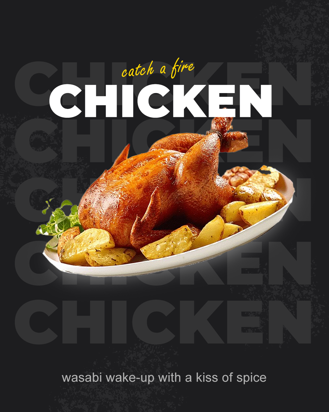 Fast Food Cravings – Bold Visual Series by Sana Khan on Dribbble