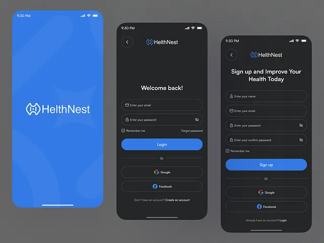 Browse thousands of Health Care Login Page images for design ...