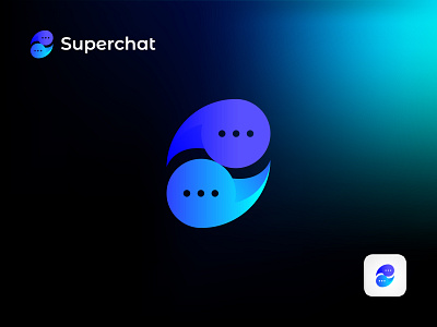 Super chat Logo Design, Letter S + Chat Icon by Md Humayun Kabir on ...