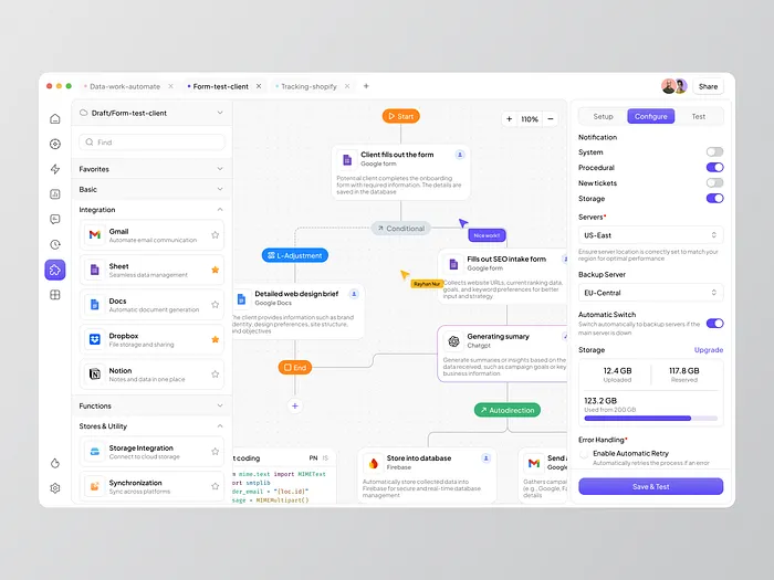 Browse thousands of Workflow images for design inspiration | Dribbble