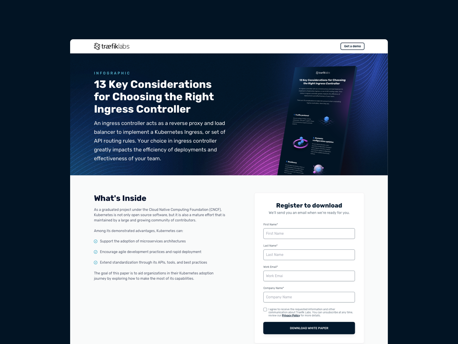 Ingress Controller Infographic for Traefik Labs by Josep Jane & Rosello ...