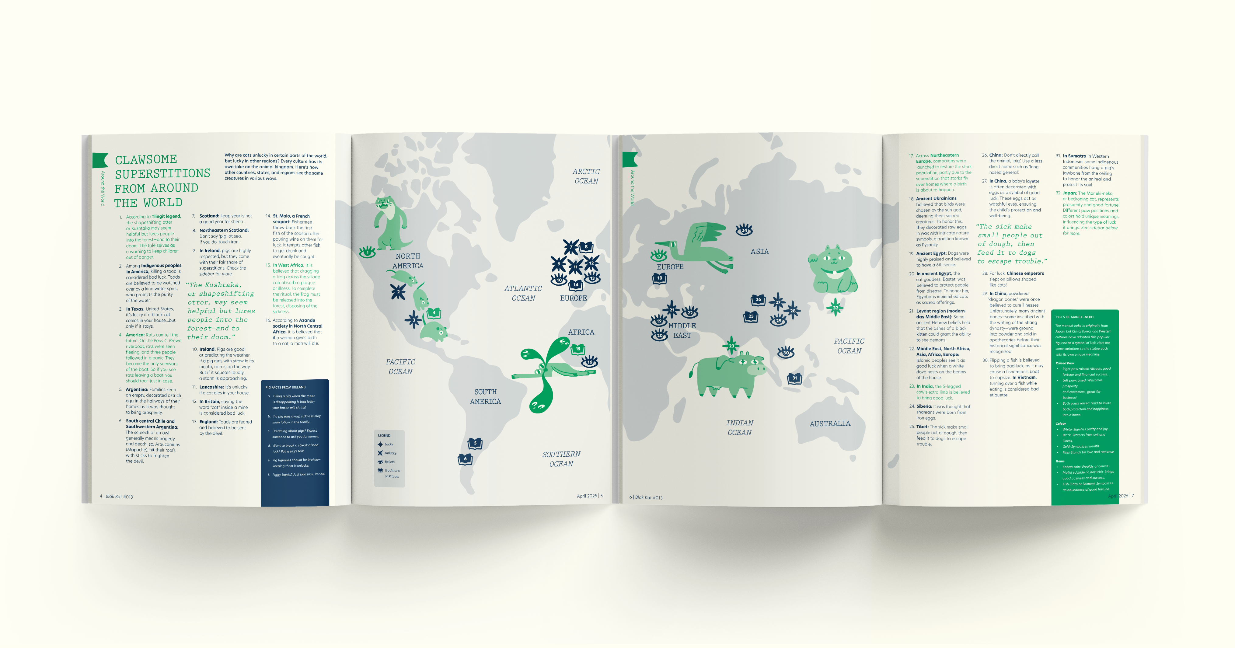 Blak Kat Magazine by Julia Dela Pena on Dribbble