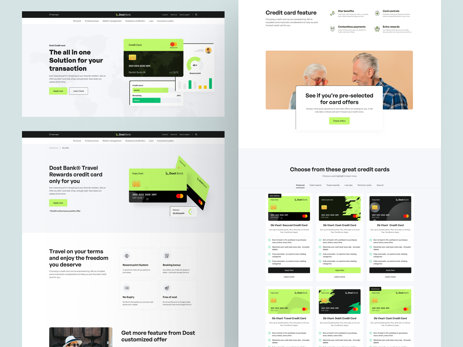 Dost Bank - Card Details Page by Shakibul Islam for Maqaw Design Agency ...