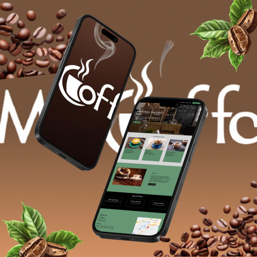 Mr Coffee- Coffee Brand UI Concept by Stash Designs on Dribbble