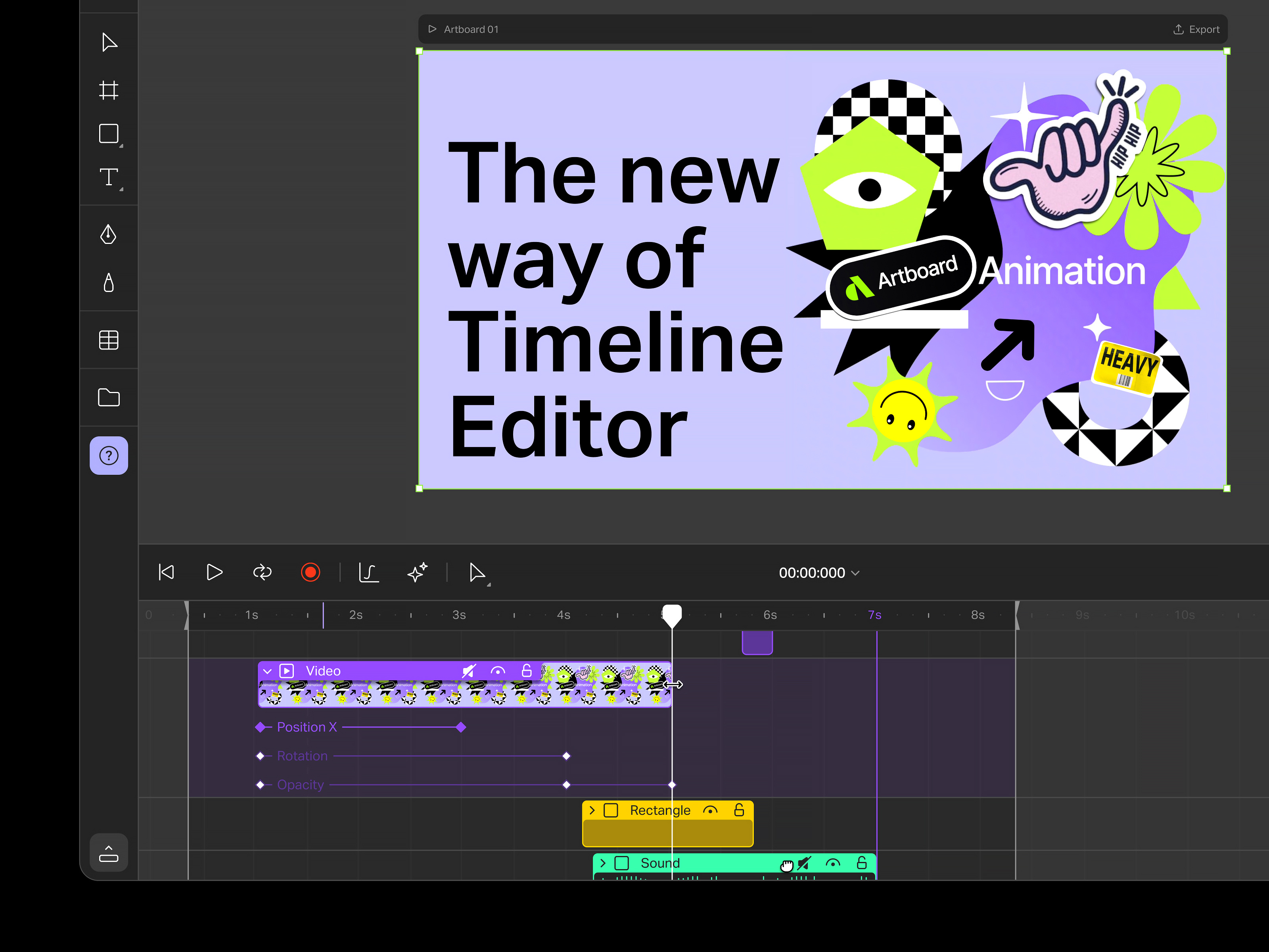 Motion Tool Timeline Editor by Yasir Ekinci on Dribbble