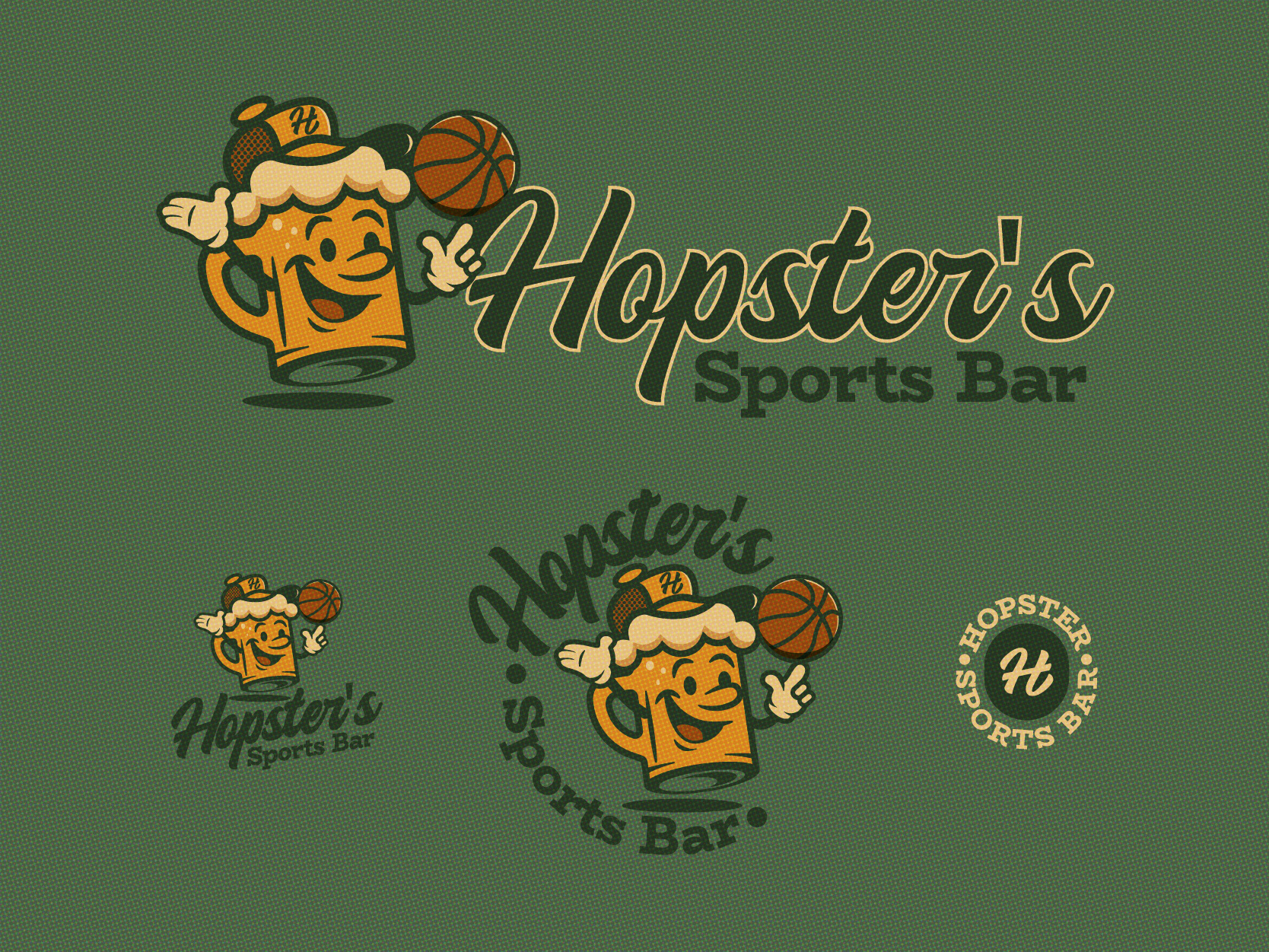 Hopster's logo by Bojan Oreskovic; Logo design, Illustration on Dribbble