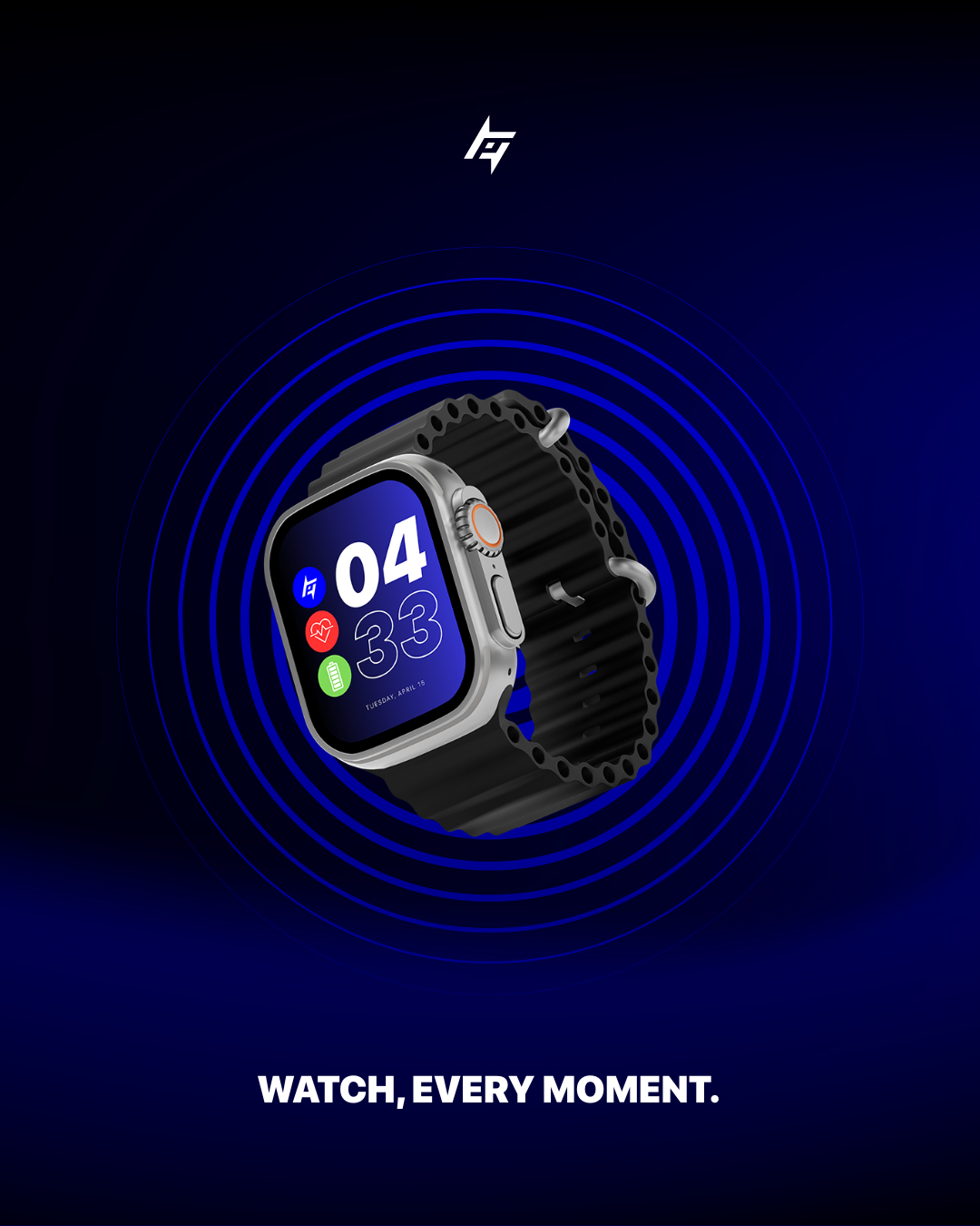Watch, Every Moment - Game Pulse Ad by Austyn McFadden on Dribbble