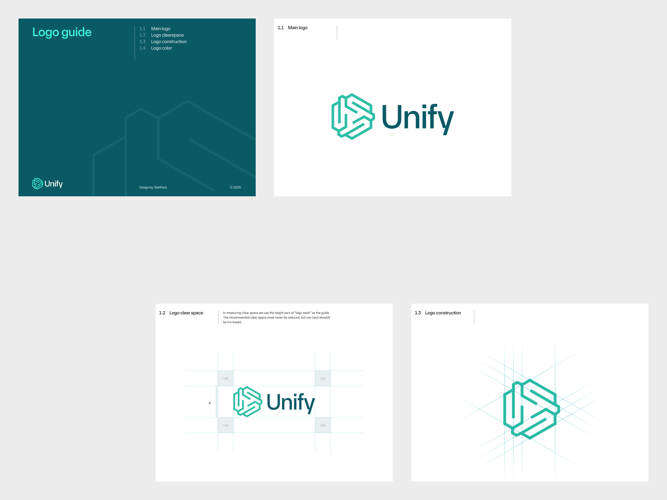 Unify : Task Management - Visual Identity Guidelines by SlabPixel ...