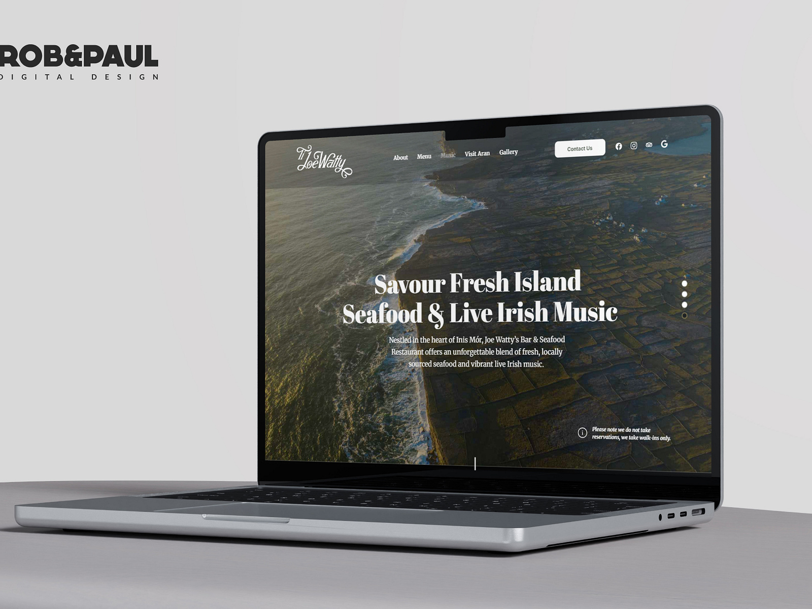 Tí Joe Wattys Bar & Seafood Restaurant by Robert OHalloran for Rob&Paul on Dribbble