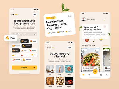 Cooking Recipe - Mobile App Design Proposal by Mihai Petrea for Flexin ...