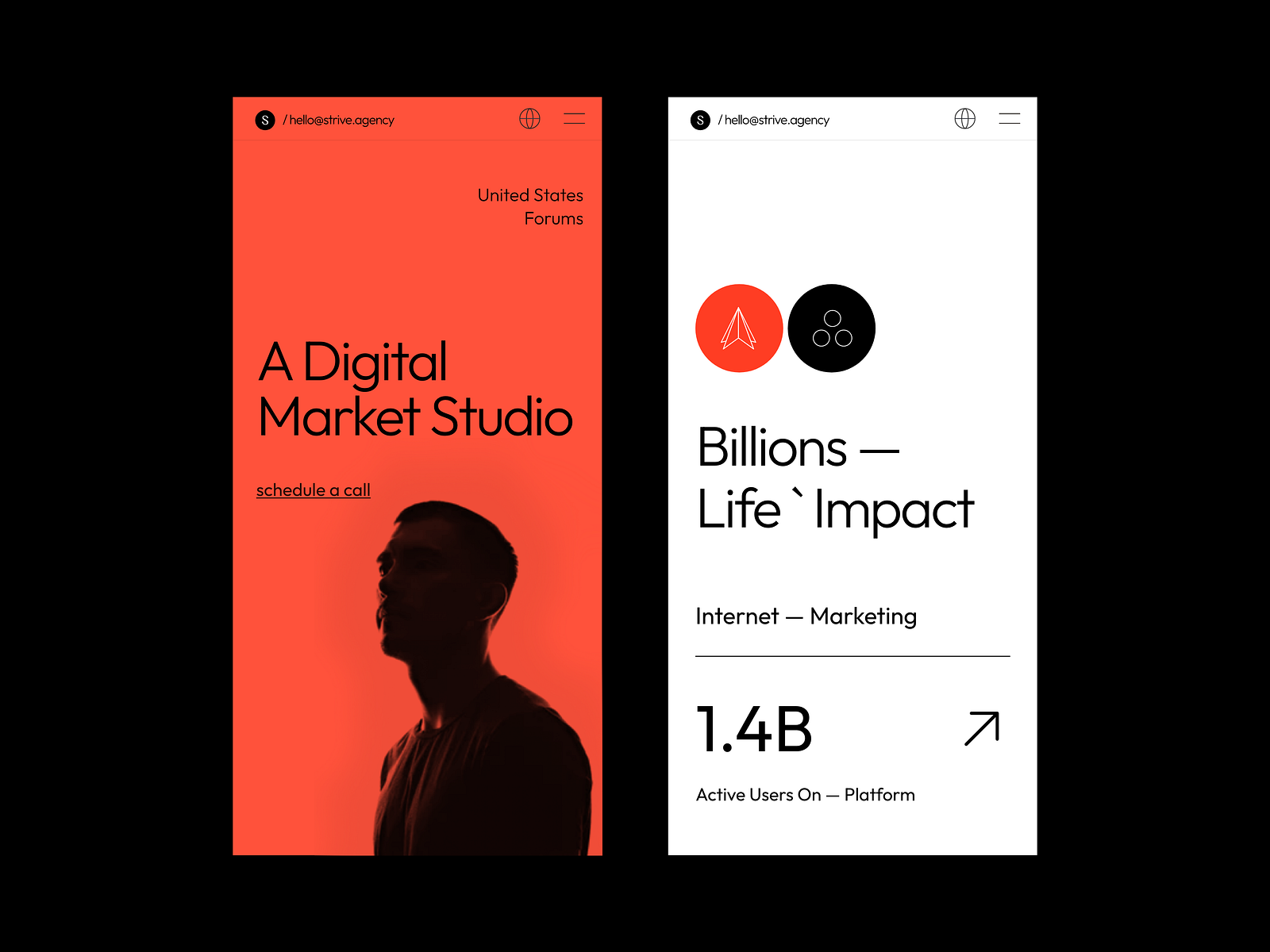 Agency - Responsive by Dstudio for Dstudio Agency on Dribbble