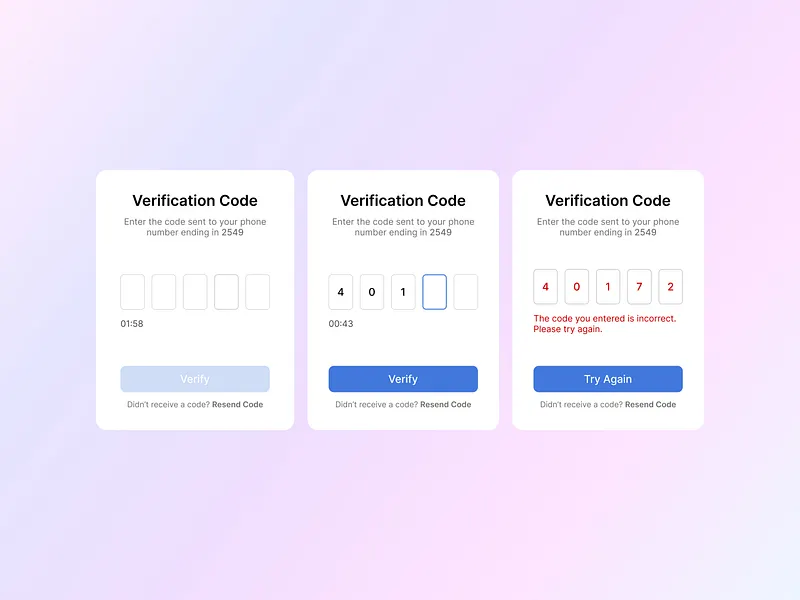 Browse thousands of Verification Code images for design inspiration ...