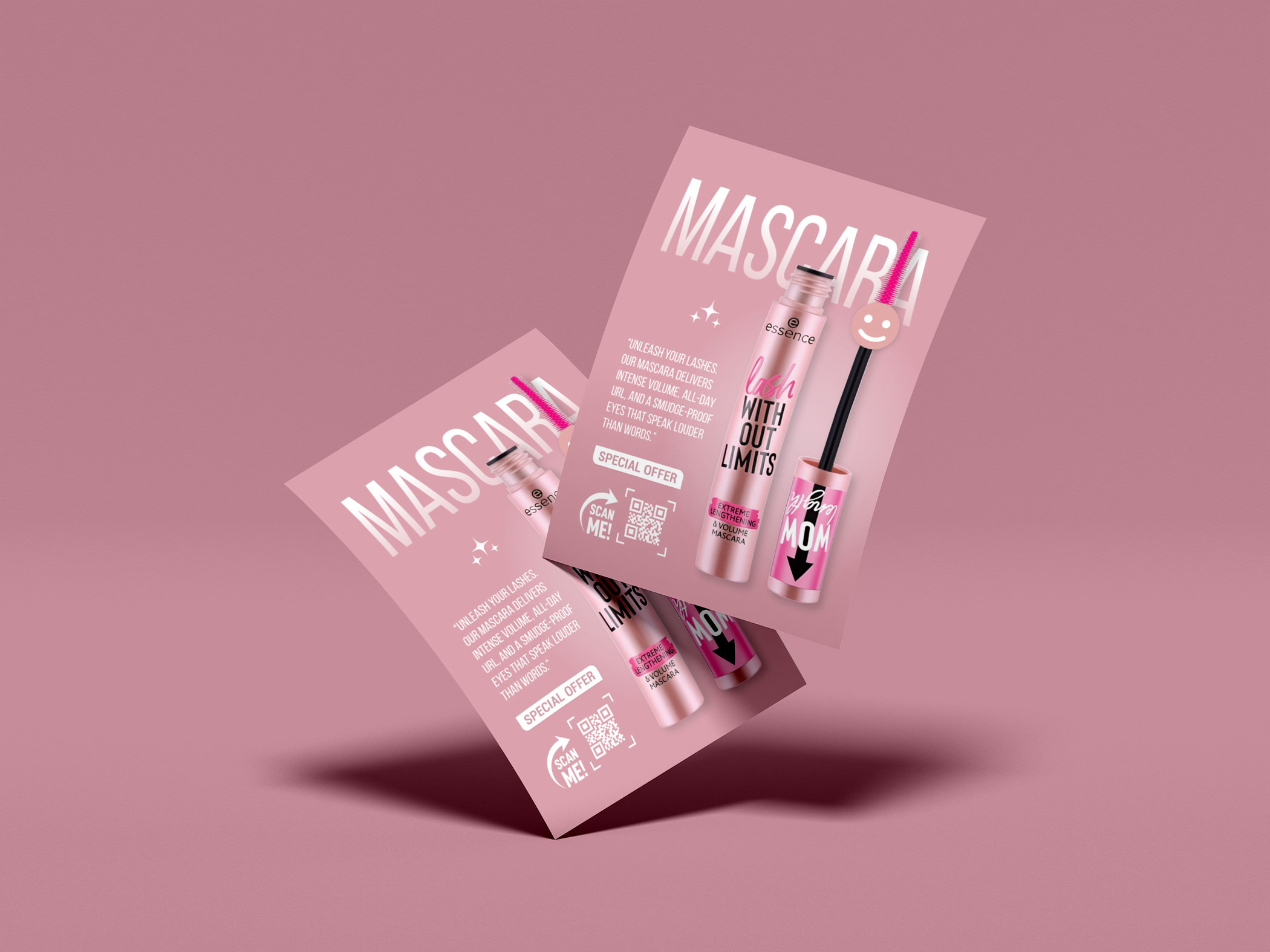 Product Poster | Makeup Poster | Mascara Poster by Bristy Sultana on ...