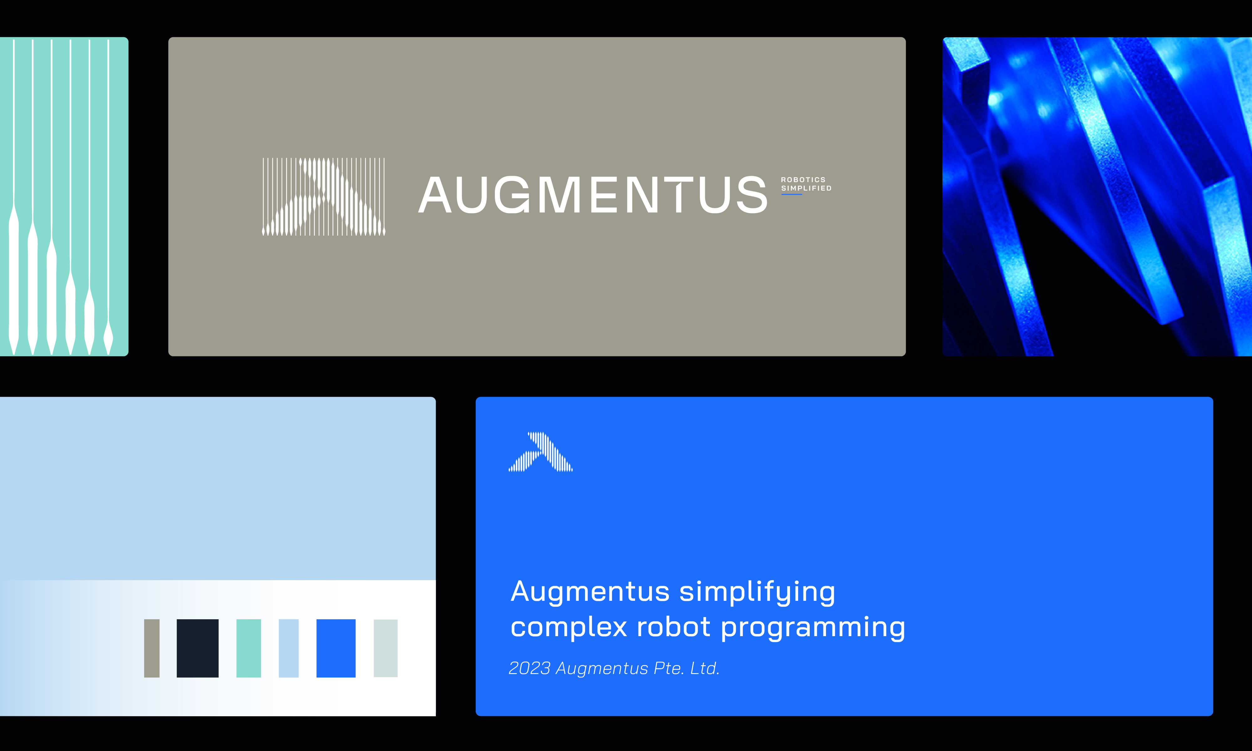 Augmentus / Brand Identity / Robotics Manufacture by Dmitry Zmiy® ⚡️ ...