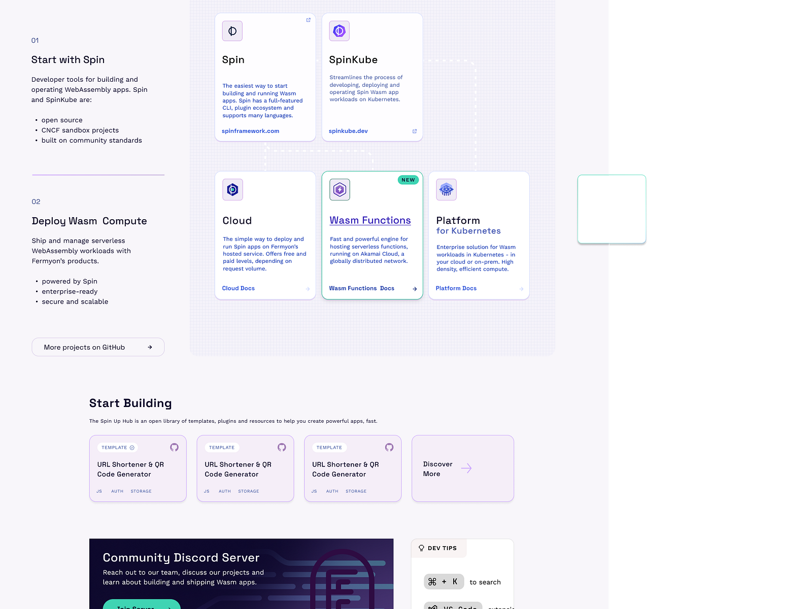developer landing page by Ronan Flynn-Curran on Dribbble