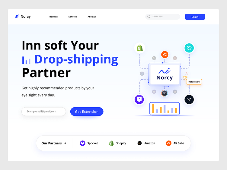 E-Commerce Website ui ux design page by Mansoor Gull ⚚ on Dribbble