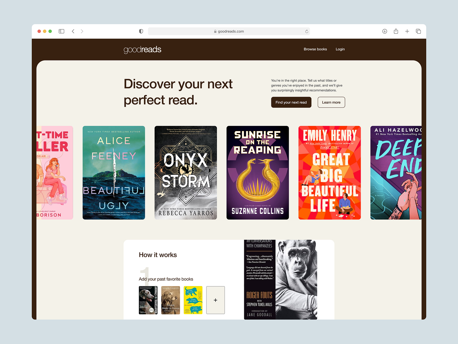 Goodreads redesign by Nur Asyrof Muhammad on Dribbble