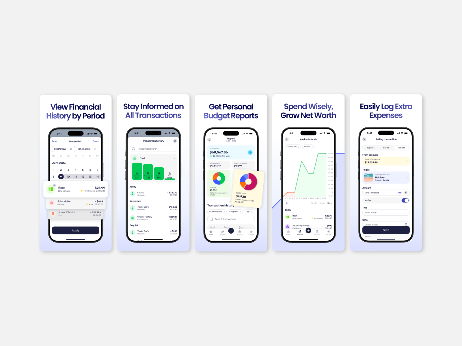Budget Tracker App Screenshots by Aleksandra for The Shortcut Squad on ...
