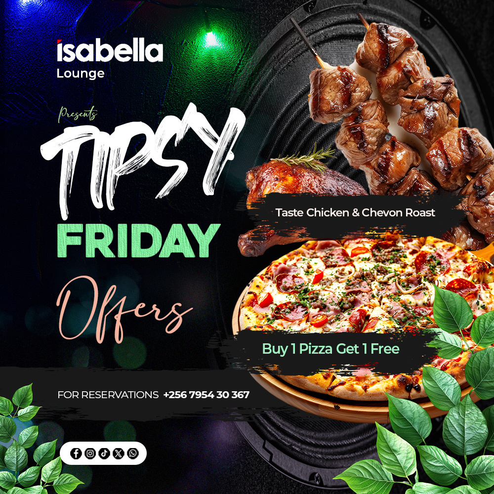 Tipsy Friday @ Isabella by Nimanywa John Ricky on Dribbble