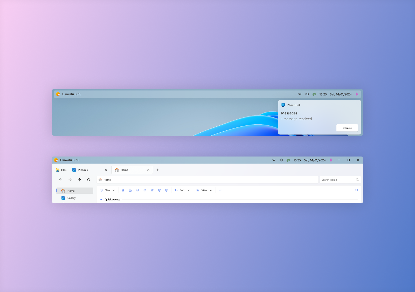 Windows 12 UI/UX Design Concept by Ron Anfasa on Dribbble