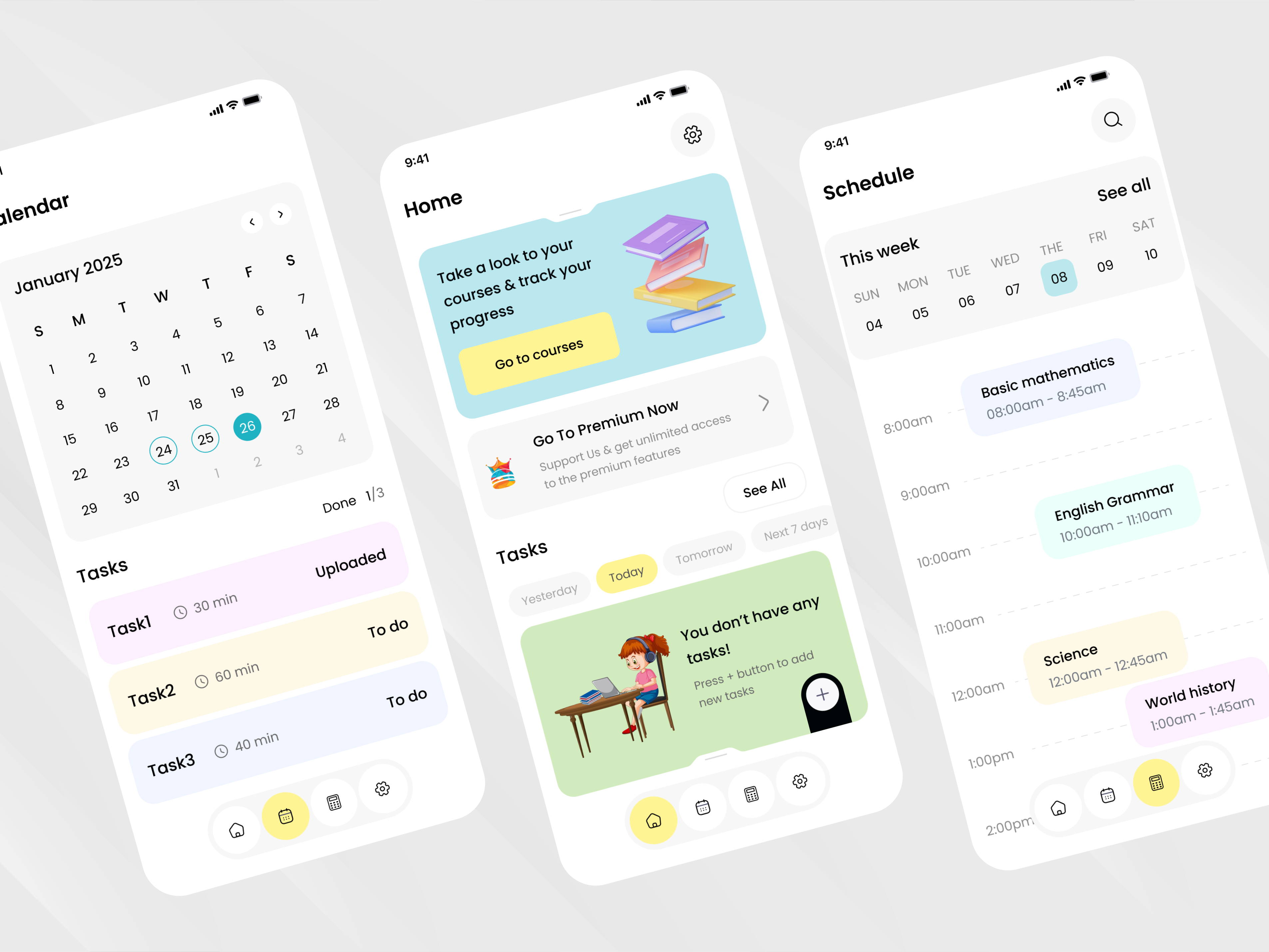 Study Planner App by MD Munna Islam on Dribbble
