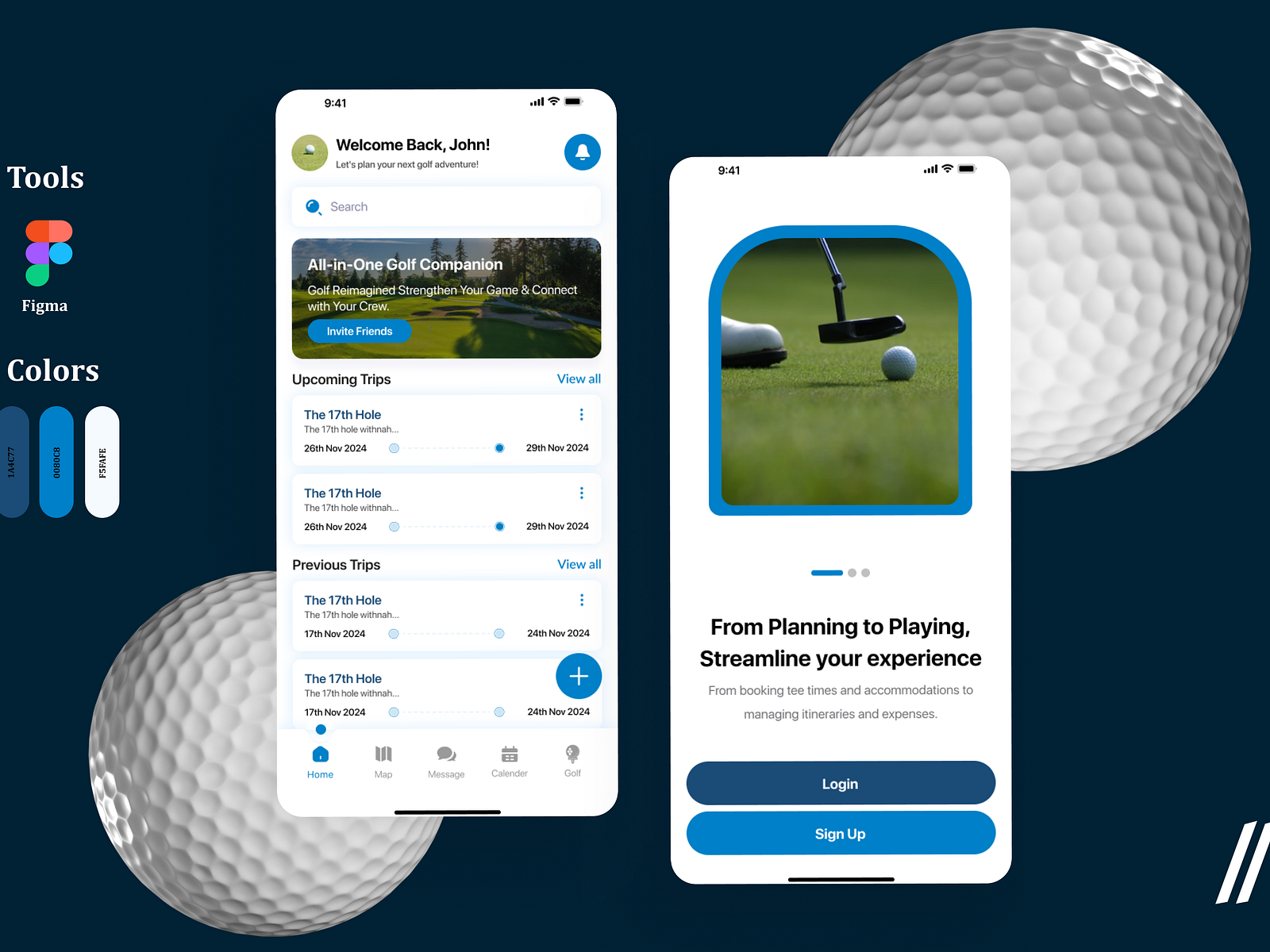 🏒Golf Trip Management App: The Ultimate Golf Trip Experience by Cybil ...