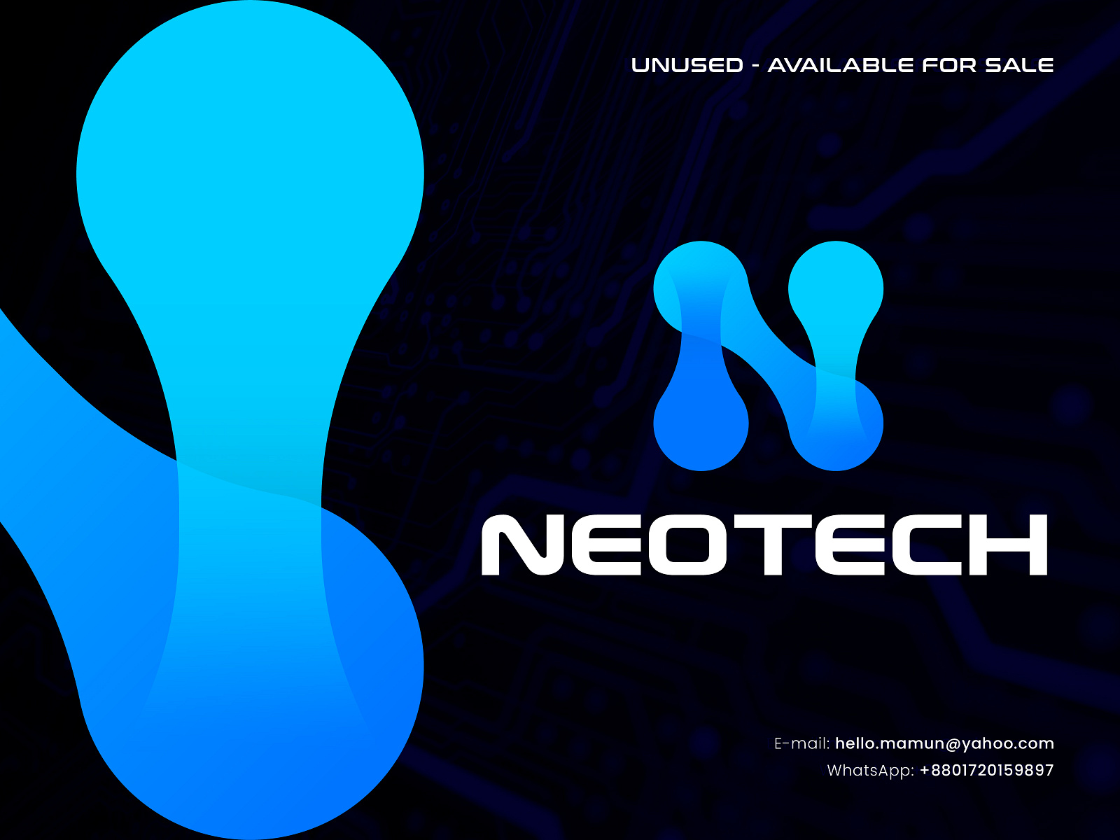 letter N software, technology logo, brand identity design by Al Mamun ...