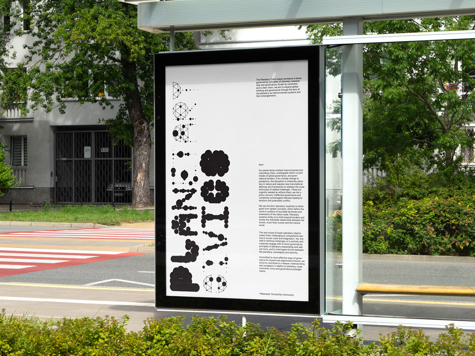 Planetary Civics visual identity by Mr.Mockup™ on Dribbble