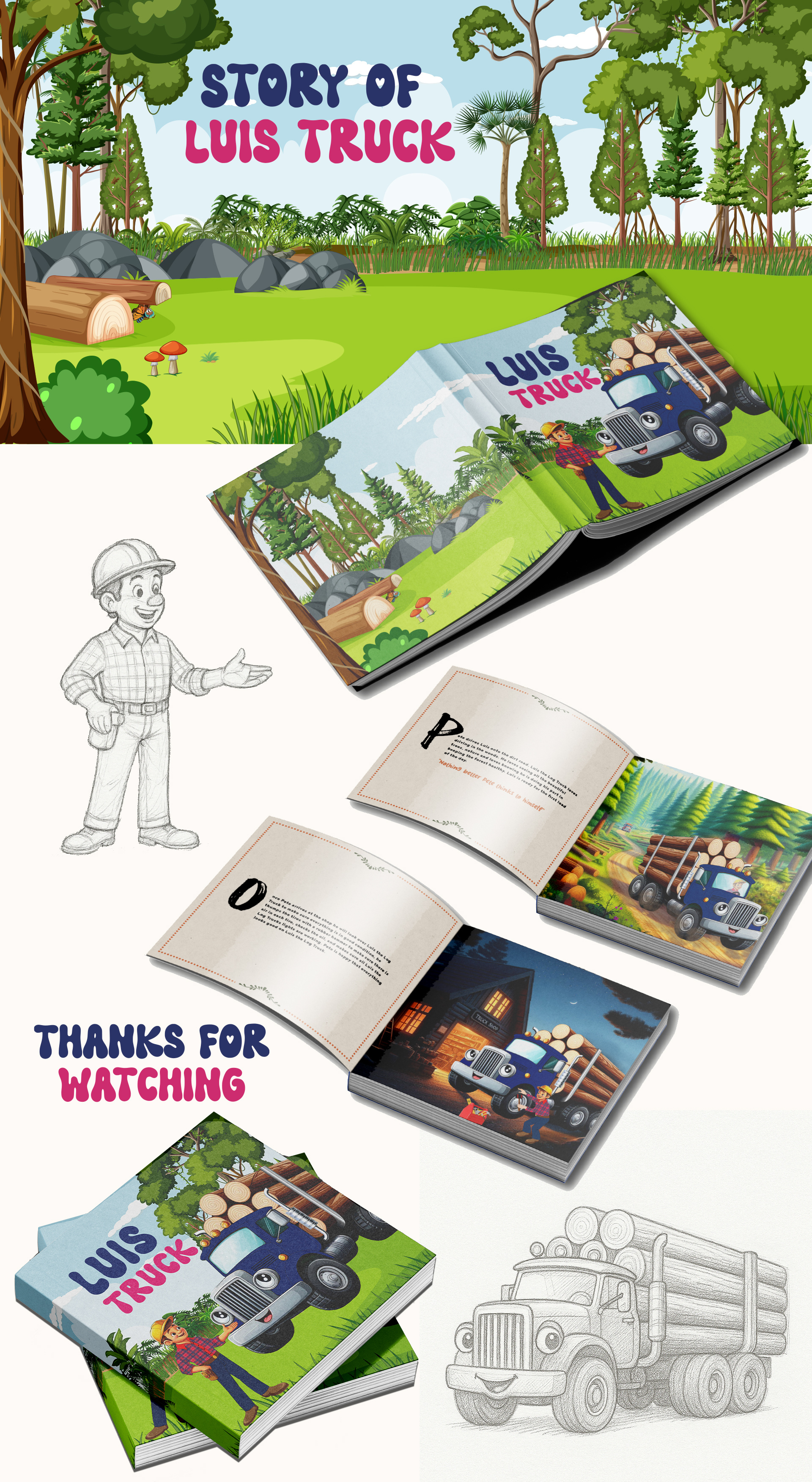 Children Storybook designs, themes, templates and downloadable graphic ...